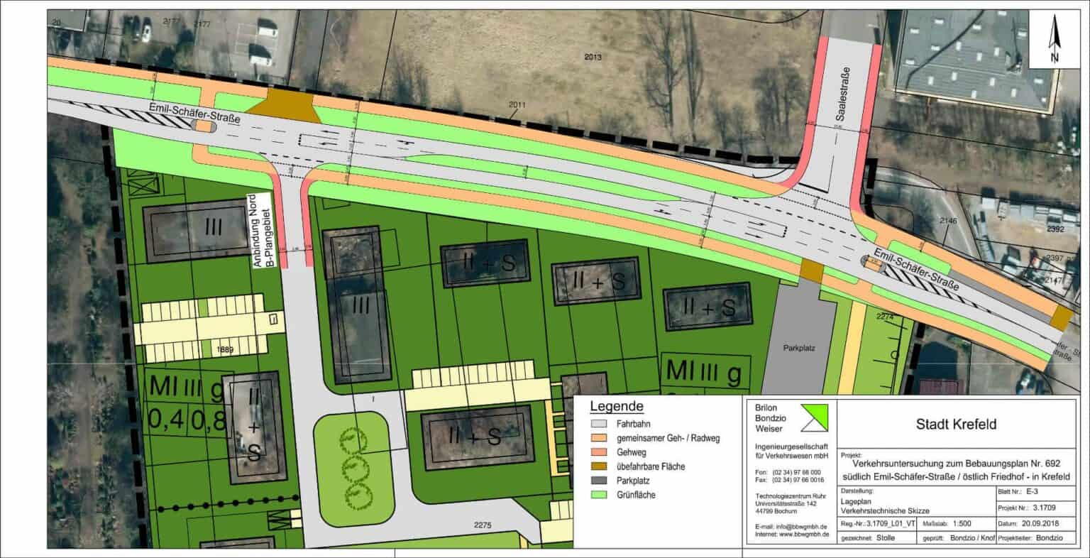 Verkehrsuntersuchung zum Bebauungsplan Nr. 692 – südlich Emil-Schäfer ...